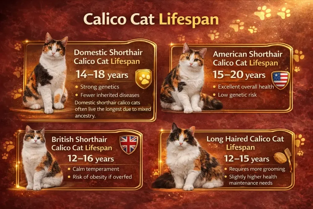 Calico Cat Lifespan & Care Tips