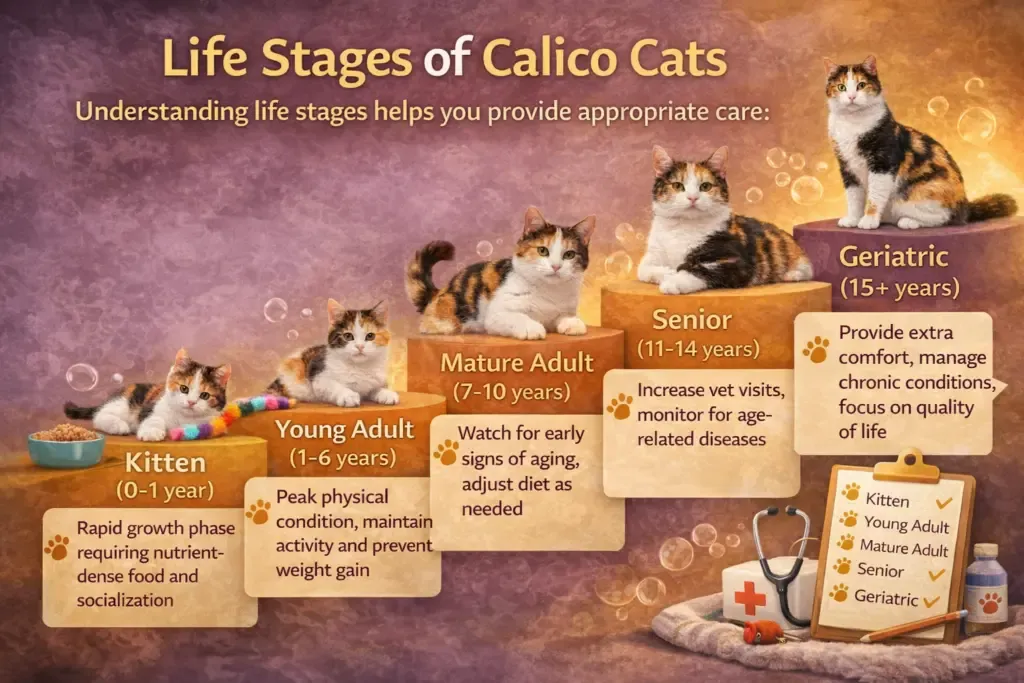 Calico Cat Lifespan & Care Tips