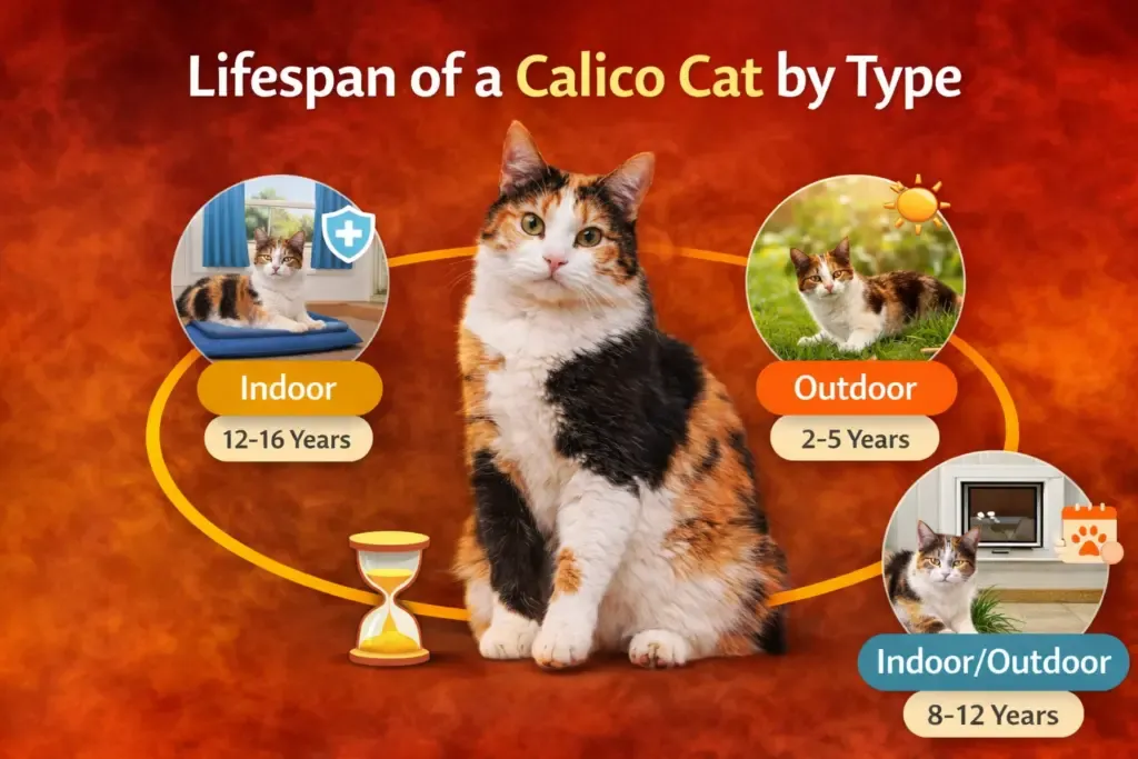 Calico Cat Lifespan & Care Tips